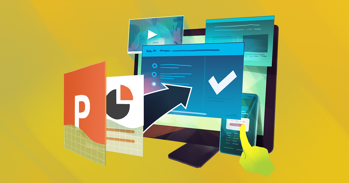 Convert Existing PowerPoint Slides into eLearning Content • obsidianlearning.com